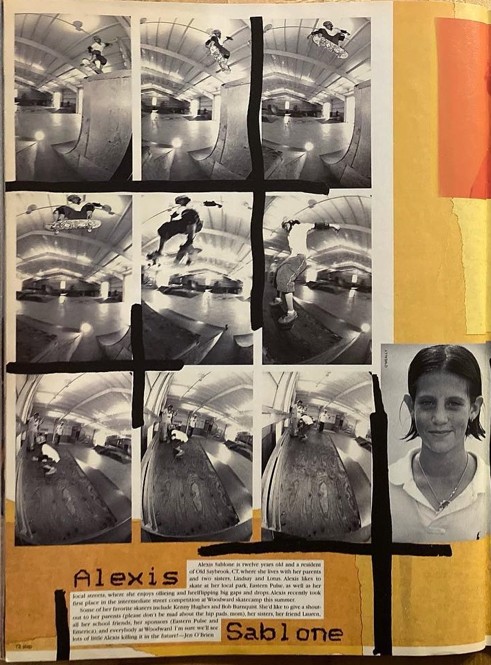 Alexis Sablone – Womxn Skateboard History