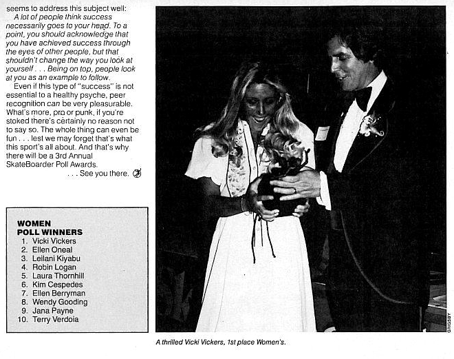 Vicki Vickers – Womxn Skateboard History