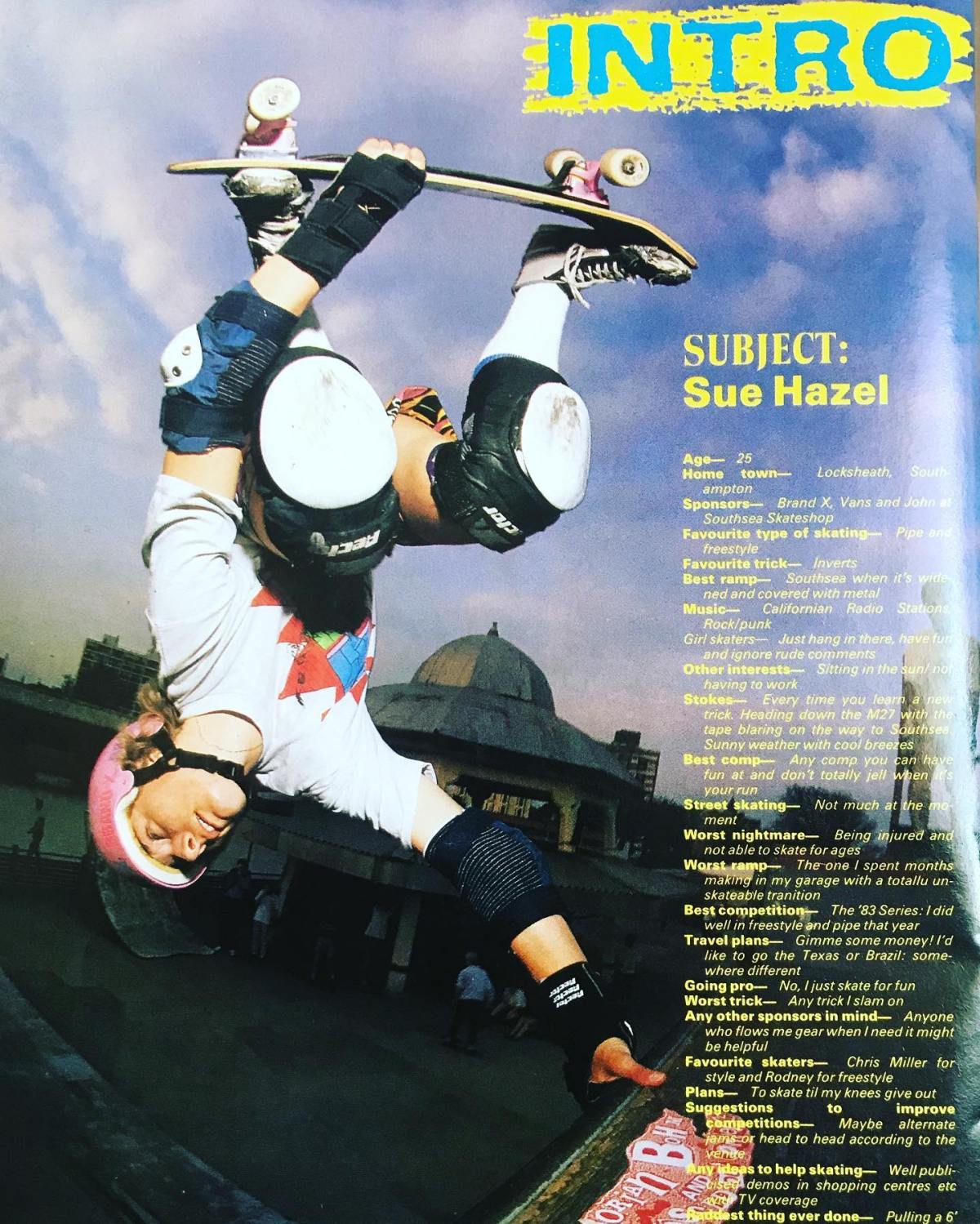 Sue Hazel – Womxn Skateboard History